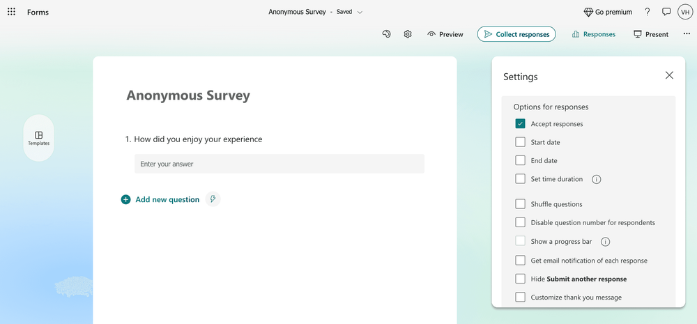 Are Microsoft Forms Anonymous? - MakeForms