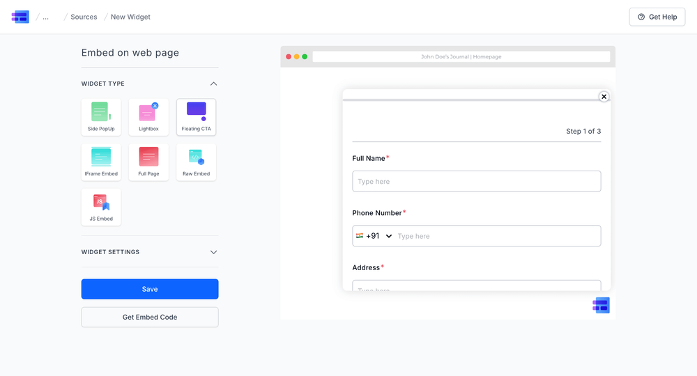 How to Embed a Google Form in an Email or a Website | MakeForms