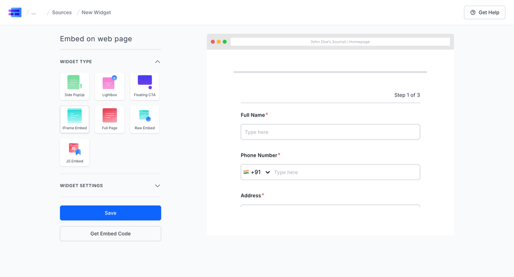 How to Embed a Google Form in an Email or a Website - MakeForms