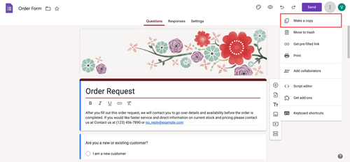 How to Make a Copy of a Google Form: A Step by Step Guide | MakeForms