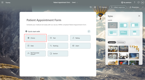 How to Create a Survey in Microsoft Forms? - MakeForms