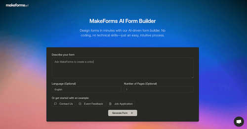 What Is an AI Form Builder? | MakeForms