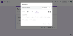 How to Embed a Google Form in an Email or a Website - MakeForms